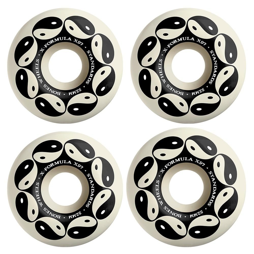 Bones Yin Yang V1 X-Formula Standard Wheels 54mm 97A | Kyoto Skateshop